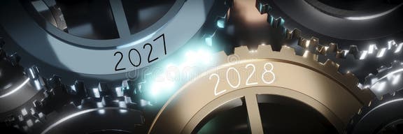 2027, 2028 - gears concept stock illustration. Illustration of wheel ...