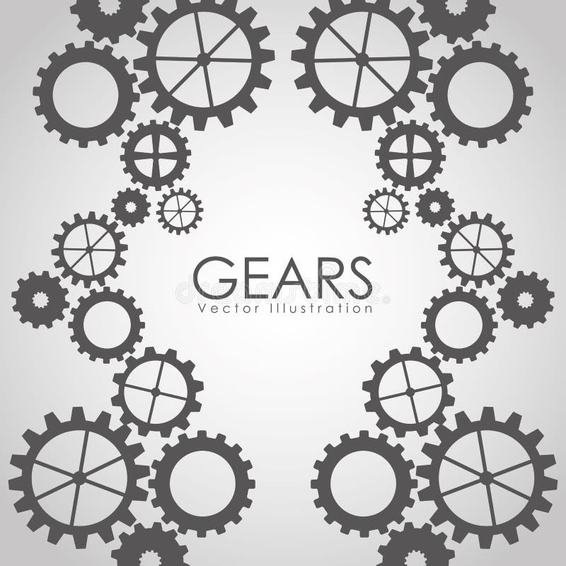 Gears concept design stock illustration. Illustration of machine - 66641004