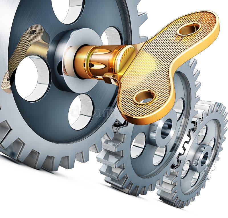 Gears stock illustration. Illustration of engineering - 32658841