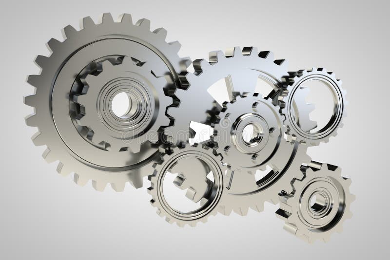 3d model gears stock illustration. Illustration of frame - 25489032
