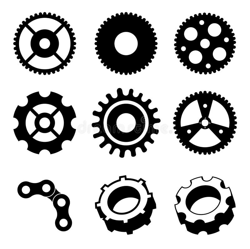 Gears design stock vector. Illustration of ideas, engine - 35811541
