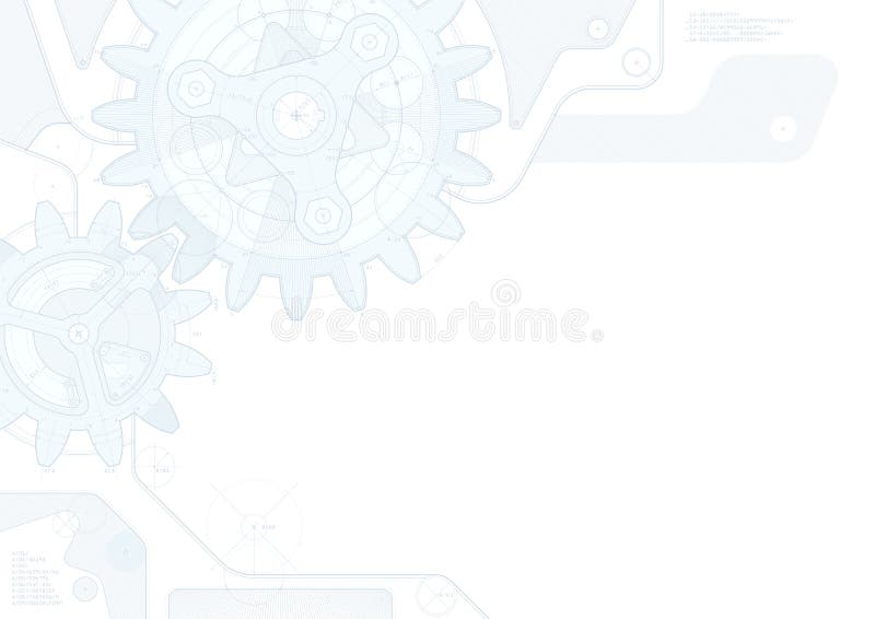 Draft background stock vector. Illustration of diagram - 2366440