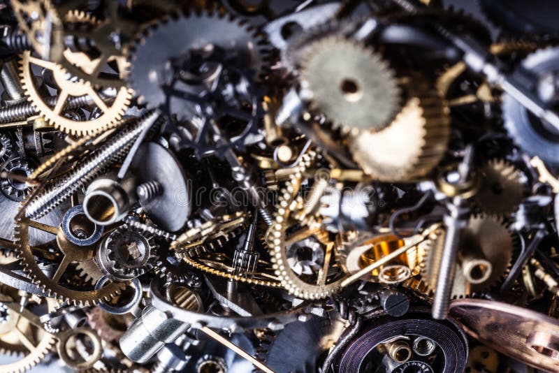 Gears stock image. Image of gears, machinery, metal, gild - 30953717