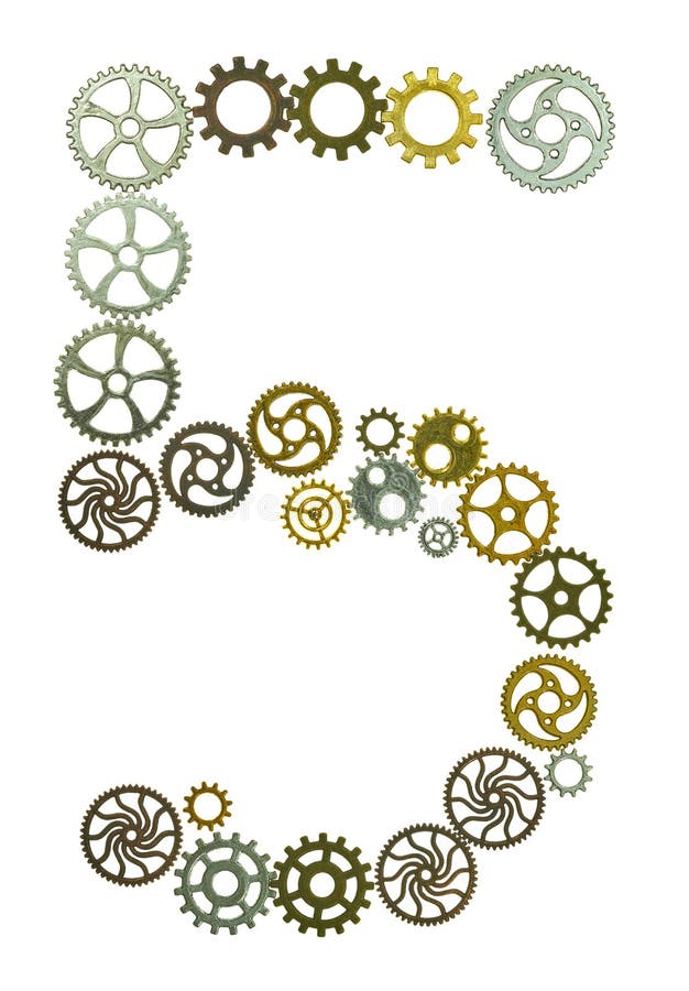 Number stock illustration. Illustration of numeral, mechanics - 115681298