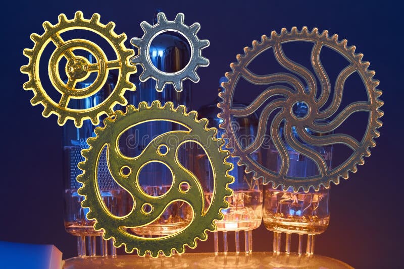Gears stock photo. Image of electronics, gear, engine - 119627368