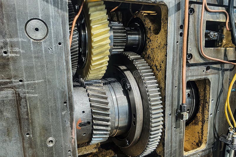 Gears and Gear Mechanism for Switching Speeds in a CNC Machine Stock ...
