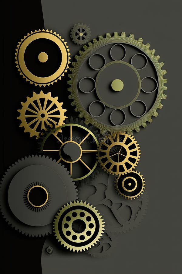 Intermeshed Gears Stock Illustrations – 21 Intermeshed Gears Stock ...