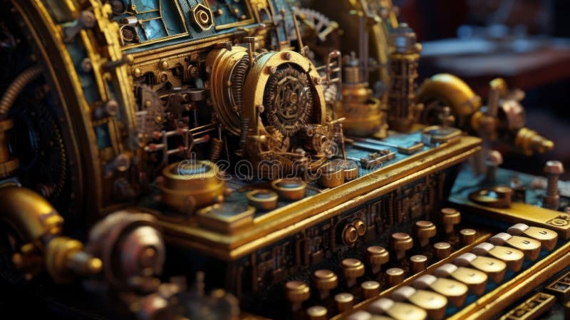 Gears of Imagination: a Close-Up View of a Captivating Steampunk ...