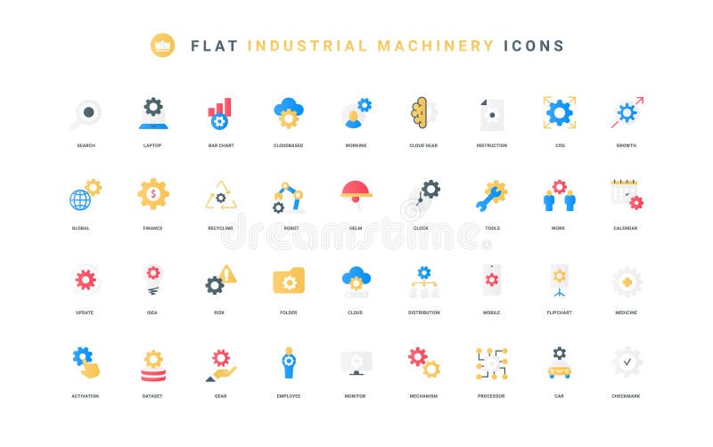 Gears in Industrial Machine, Engine and Mechanism, System Development ...