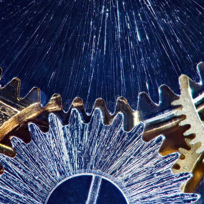 Gears of the Inside of a Pocket Watch Stock Photo - Image of color ...