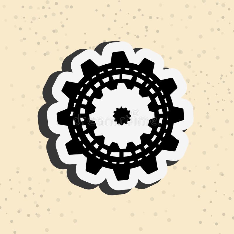 Gears machine design stock illustration. Illustration of cogs - 69676889