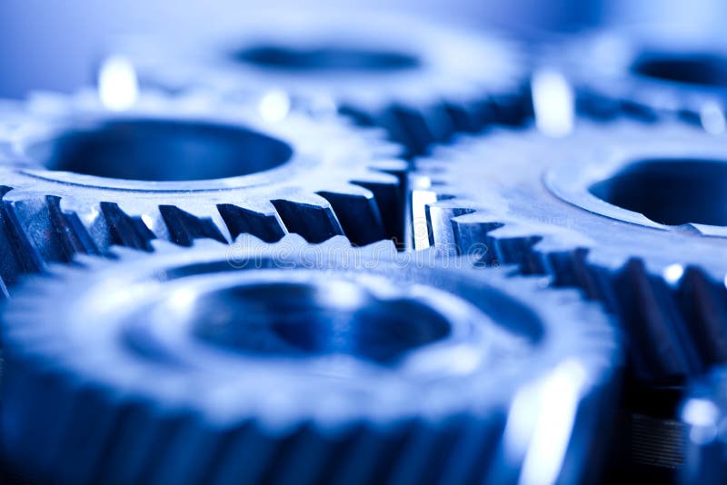Meshing Gears stock image. Image of gear, shaft, power - 234929