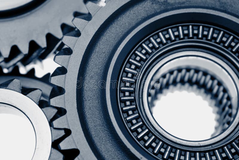 Gears stock photo. Image of mechanics, interlocked, macro - 62473466