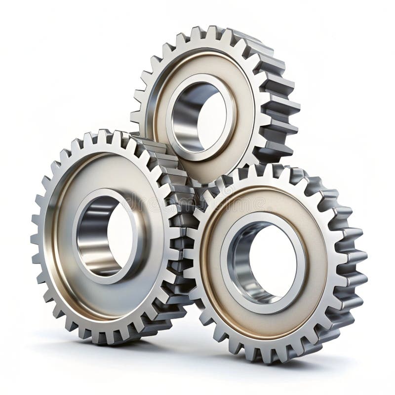 Gears in Motion stock illustration. Illustration of mechanism - 368622128
