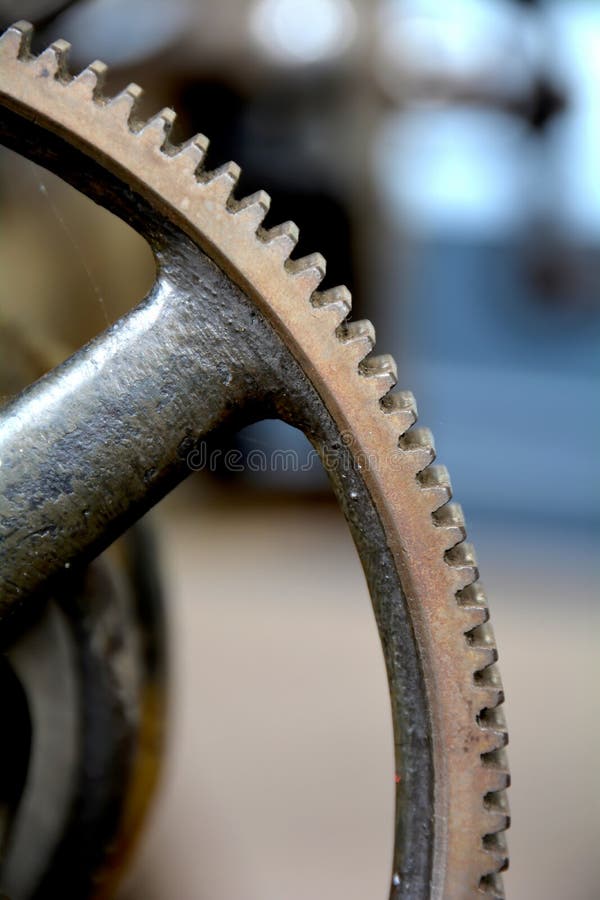 Gears of an old machine stock photo. Image of industrial - 35183694