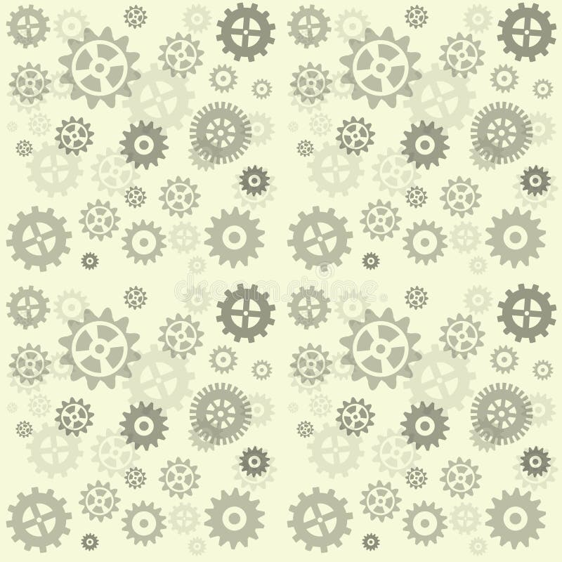 Gears pattern. stock vector. Illustration of spin, design - 27832060