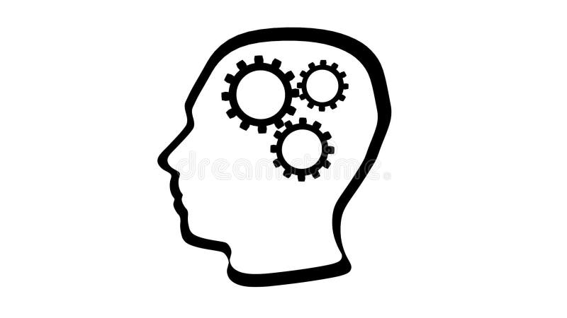 Gears Rotate Inside Bulb Idea Mechanism Seamless Loopable FullHD 1080p ...