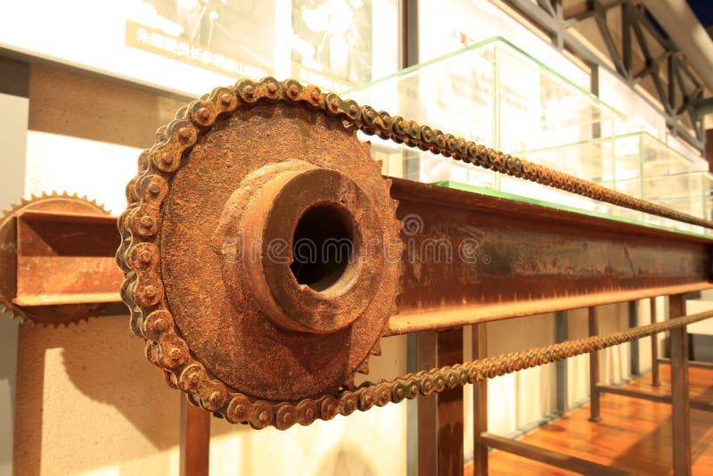 The gears of the rust stock image. Image of mechanical - 175569699