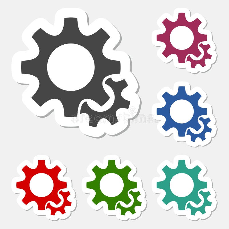 Mechanical Sticker Stock Illustrations – 10,644 Mechanical Sticker ...