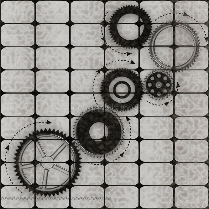 Intermeshed Gears Stock Illustrations – 88 Intermeshed Gears Stock ...