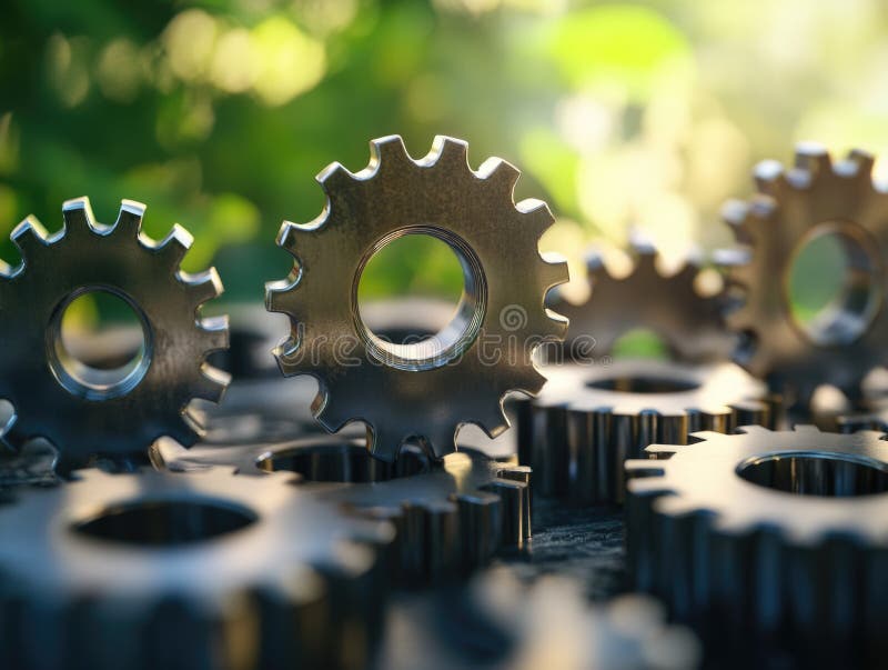 Gears on table stock image. Image of automobile, gears - 362799541