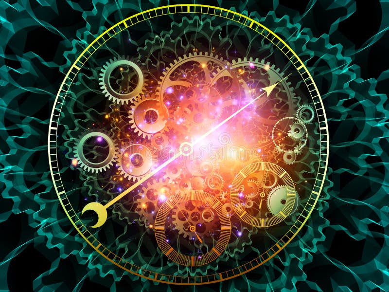 Vector Gears and Cogs Abstract Background Stock Vector - Illustration ...