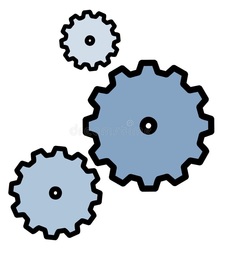 Interlocking Gears Vector Stock Illustrations – 525 Interlocking Gears ...