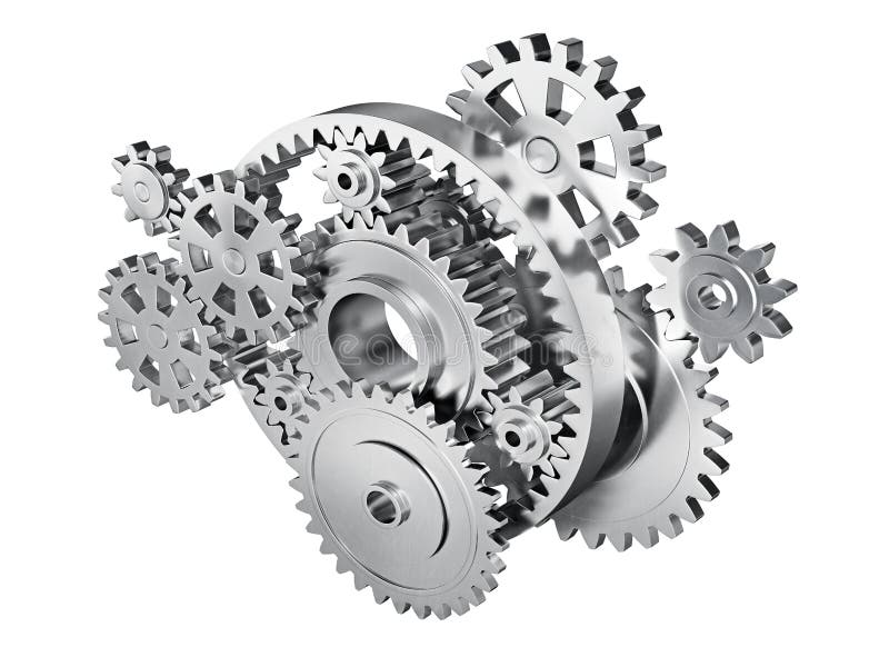 Gears stock illustration. Illustration of clock, component - 38700530