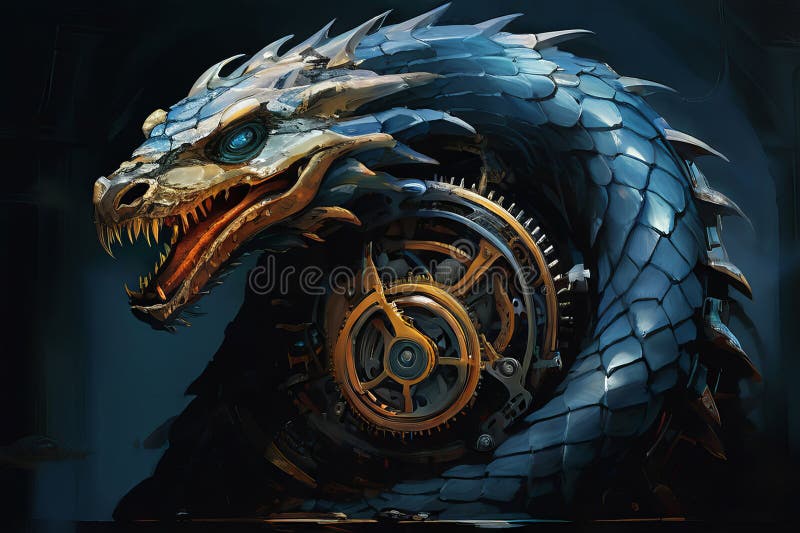 Gearwyrm Stock Illustrations – 2 Gearwyrm Stock Illustrations, Vectors ...