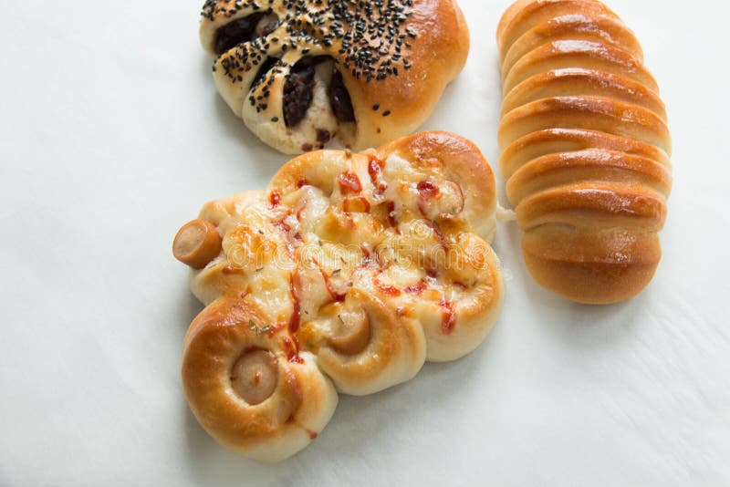 Geassorteerde Soorten Broden Stock Foto - Image of tarwe, traditioneel ...