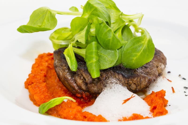 Gebakken vlees stock foto. Image of koken, voorgerecht - 53381064