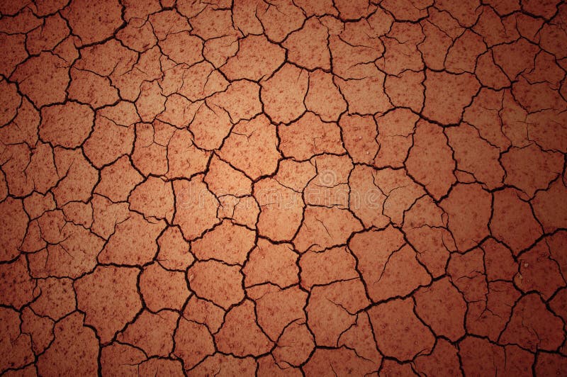 Gebarsten kleigrond stock foto. Image of klimaat, droogte - 20085828