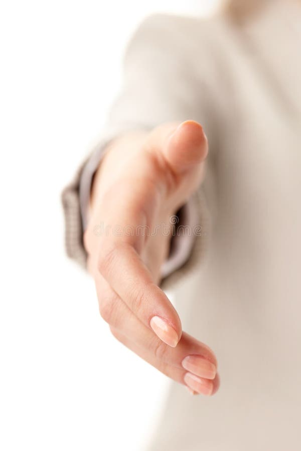 Helfen Sie Der Konzepthand, Die Heraus Erreicht, Um Jemand Mit Blauem ...