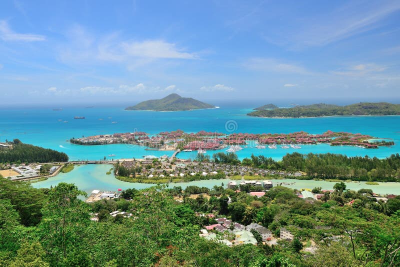 Gebiedsmening Aan Eden Island Redactionele Stock Afbeelding - Image of ...