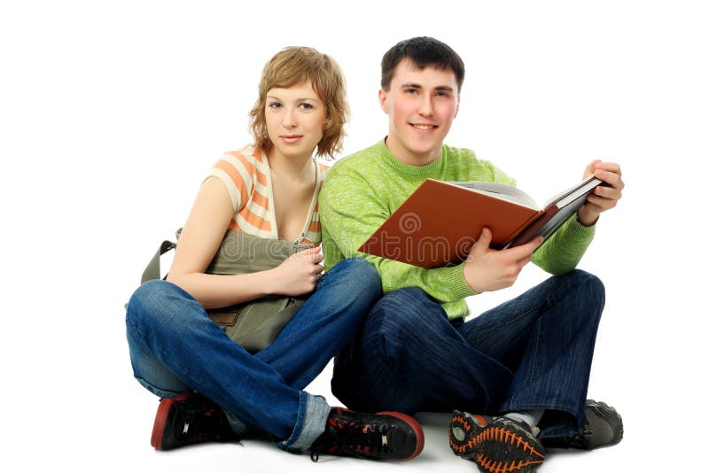 Gebildete Paare stockfoto. Bild von kommunikationen, junge - 9036474