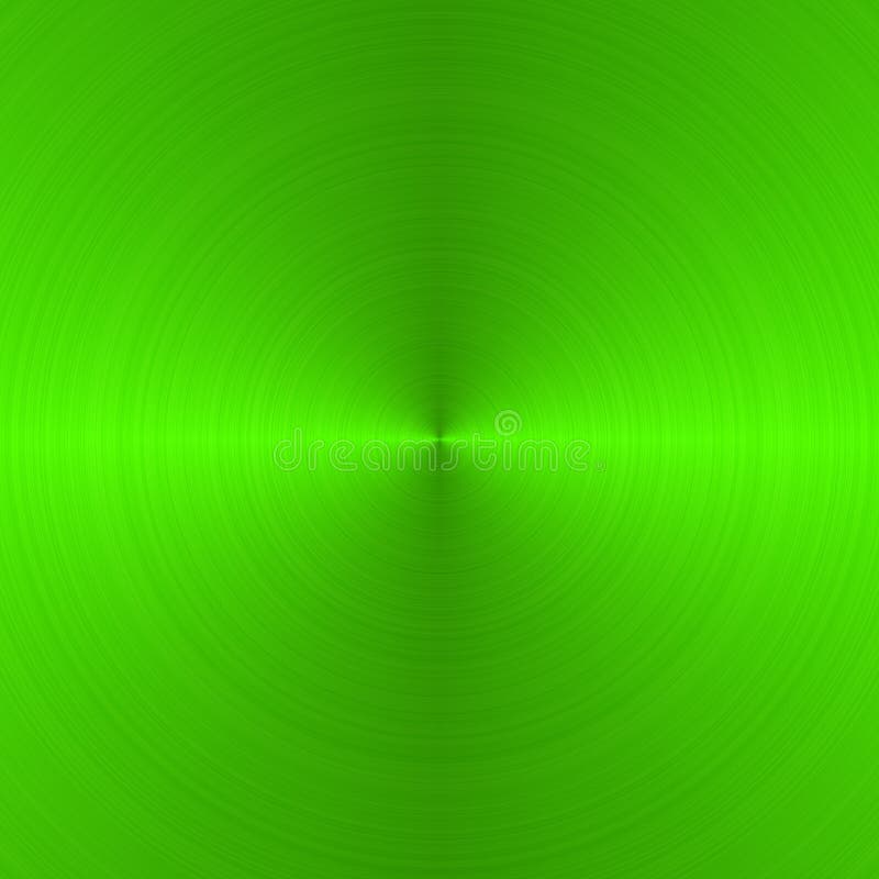 Geborsteld Neon Groen Rondschrijven Stock Illustratie - Illustration of ...