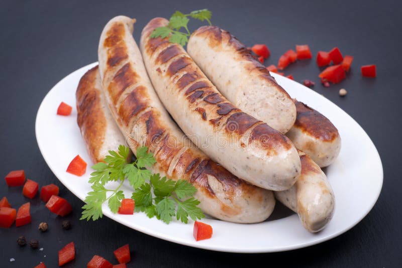 Gebraden worst met lam stock foto. Image of barbecue - 30868216