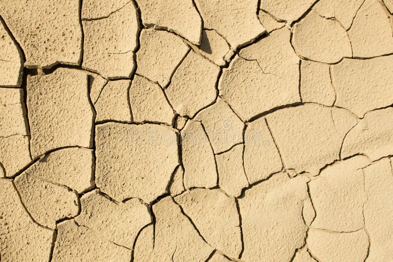 Gebrochener Getrockneter Schlamm Stockbild - Bild von gebrochen, lehm ...