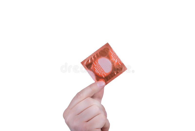 Gebruik een condoom stock afbeelding. Afbeelding bestaande uit ...