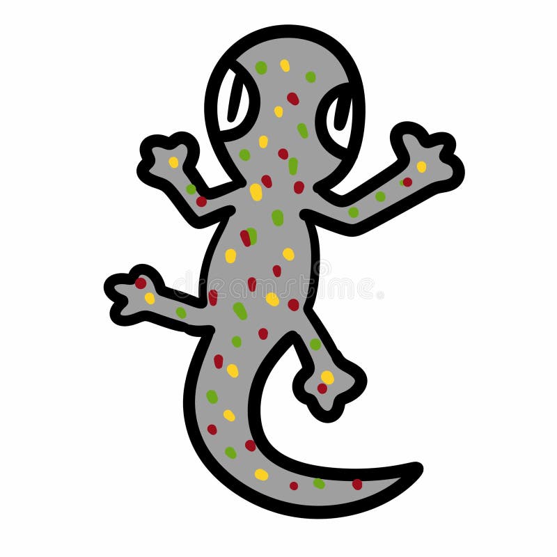 3D Gecko Cartoon Character Design Illustration Ai Generated Stock ...