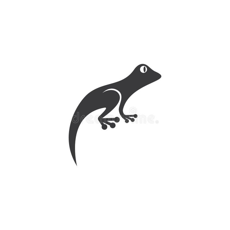 Gecko logo vector stock vector. Illustration of design - 152598077