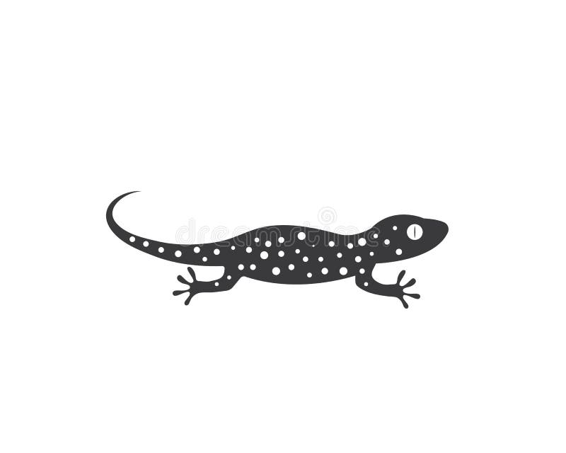 Gecko logo vector icon stock vector. Illustration of nature - 146472594