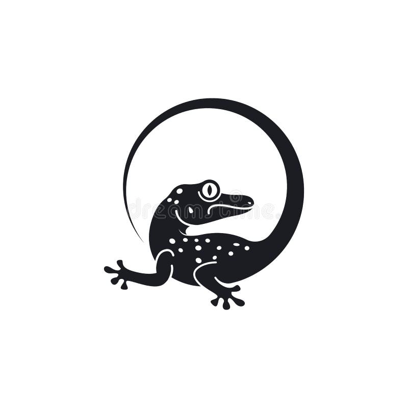 Gecko Vector Icon Illustration Design Stock Vector - Illustration of ...