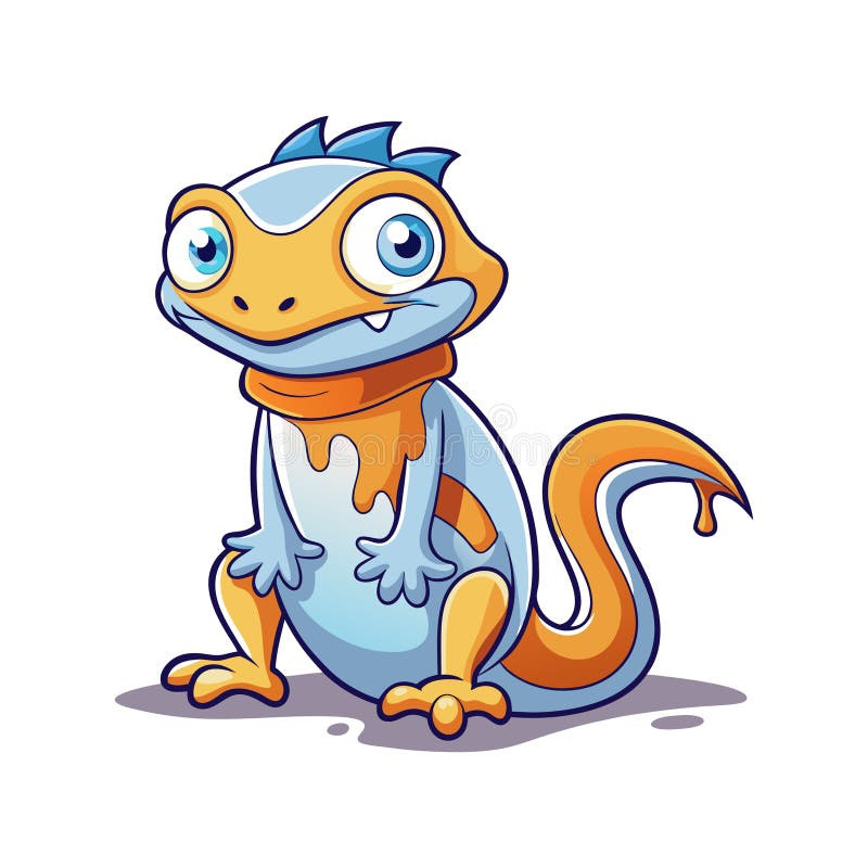 Geckos Fun Experience in Building Stock Photo - Illustration of ...