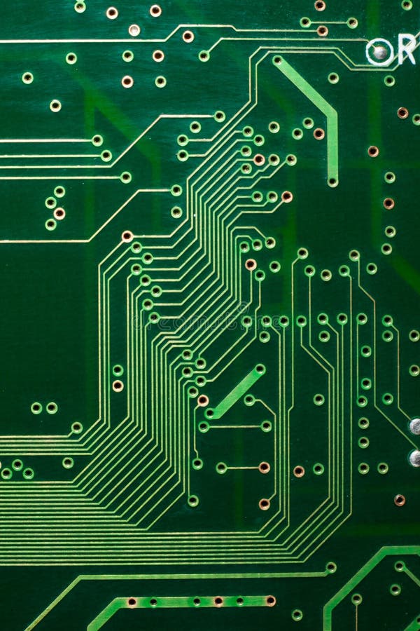 Leiterplatten Und Elektronischer Entwurf Stockfoto - Bild von diode ...