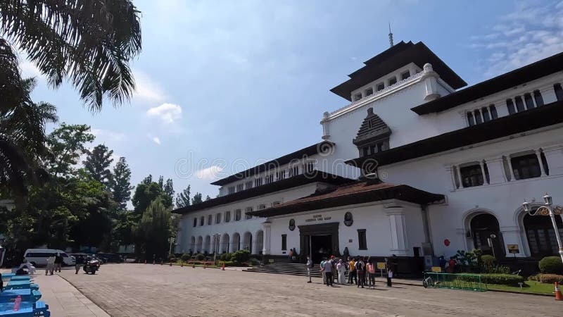 Gedung Sate or the Satay Building in Bandung, West Java, Indonesia ...