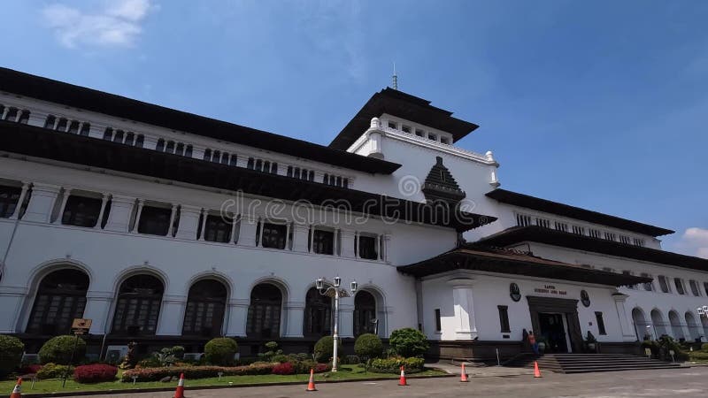 Gedung Sate or the Satay Building in Bandung, West Java, Indonesia ...