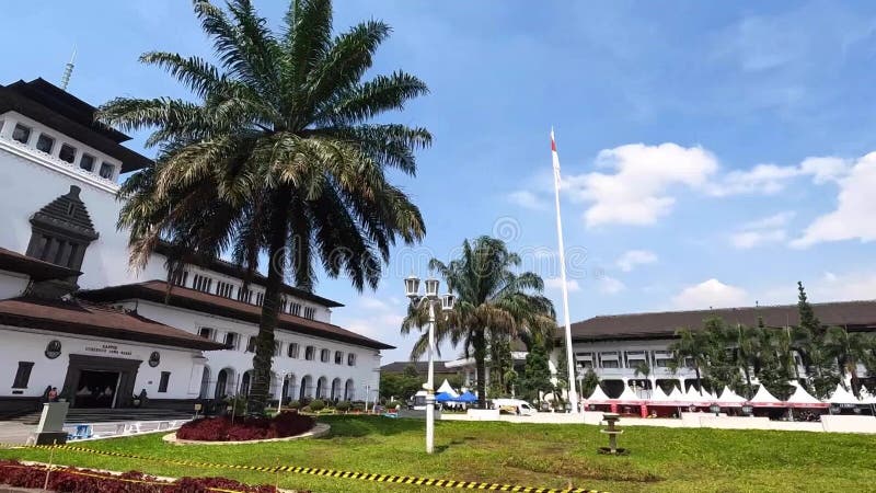 Gedung Sate or the Satay Building in Bandung, West Java, Indonesia ...