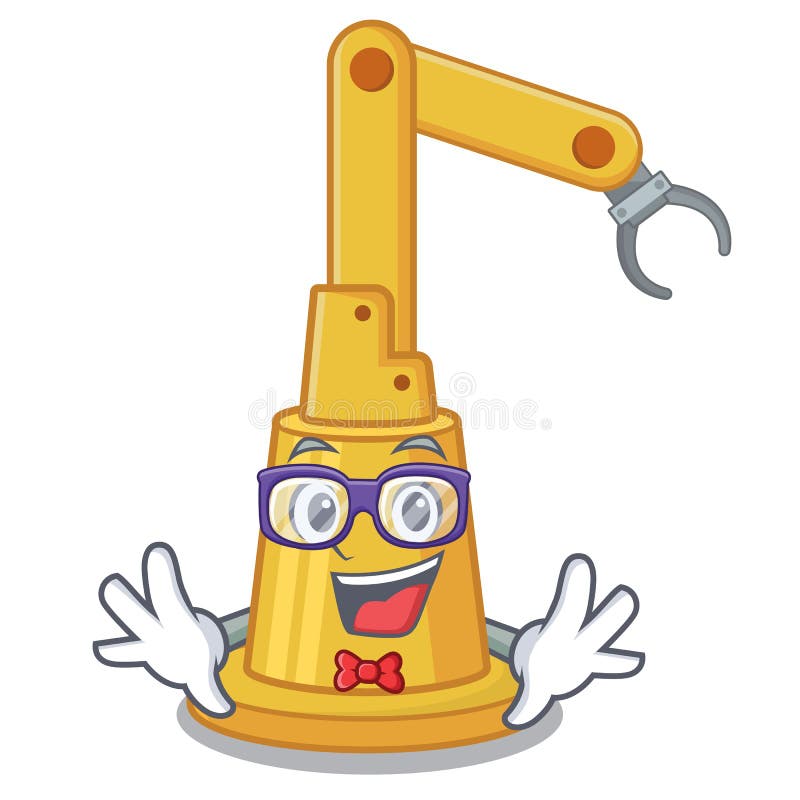 Geek Assembly Automation Machine the Cartoon Shape Stock Vector ...