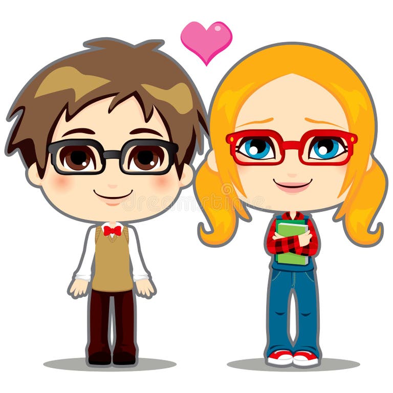 Geek Cute Boy Stock Illustrations – 1,922 Geek Cute Boy Stock ...